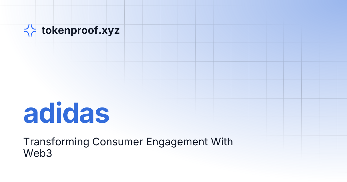 adidas | tokenproof.xyz
